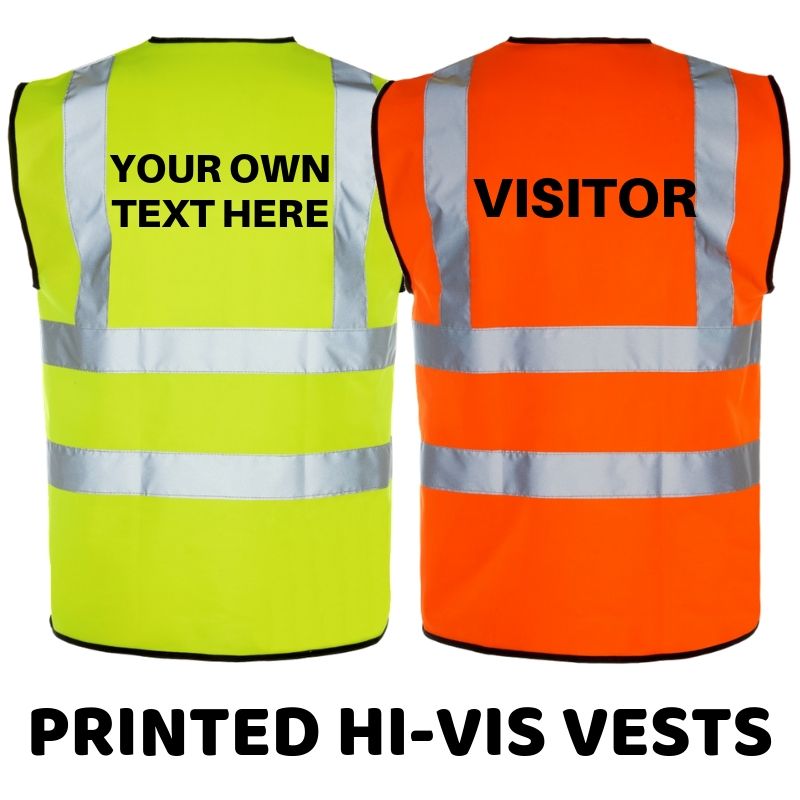 Custom Printed Hi-Viz Vests & Waistcoats– GHC (UK) LTD T/A Safety Plus