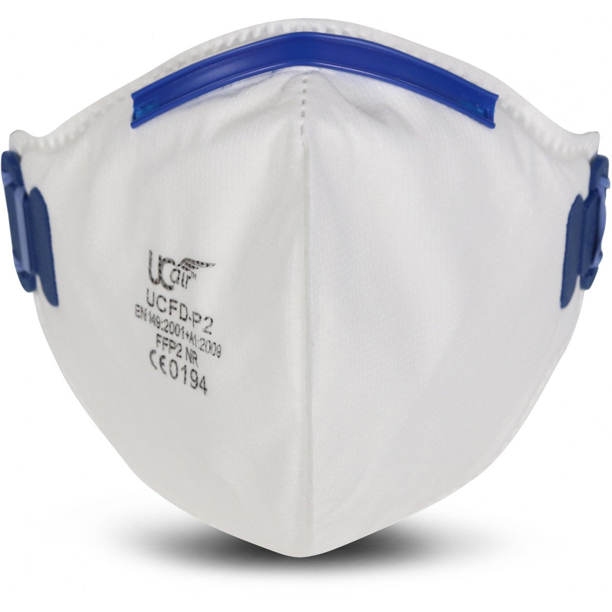 UCFD-P2 FFP2 Fold Flat Face Mask - Box of 20 - Respiratory Protection ...
