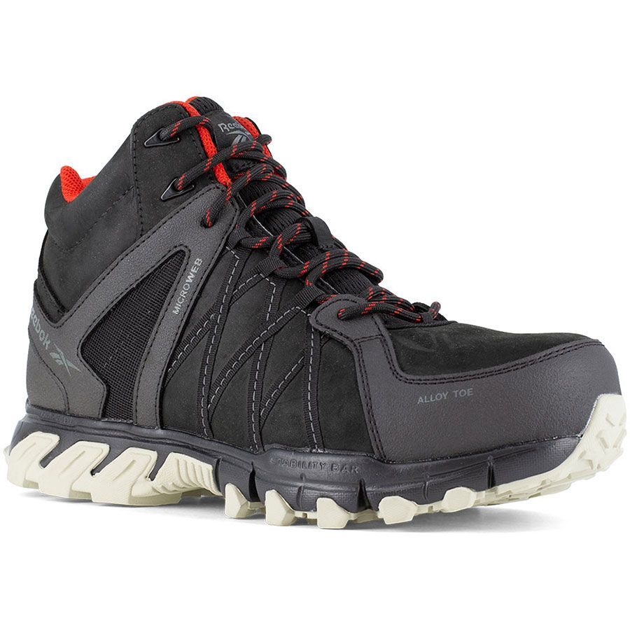 Reebok Trailgrip Safety Black Boot S3 HRO - Superior Traction and Comf ...