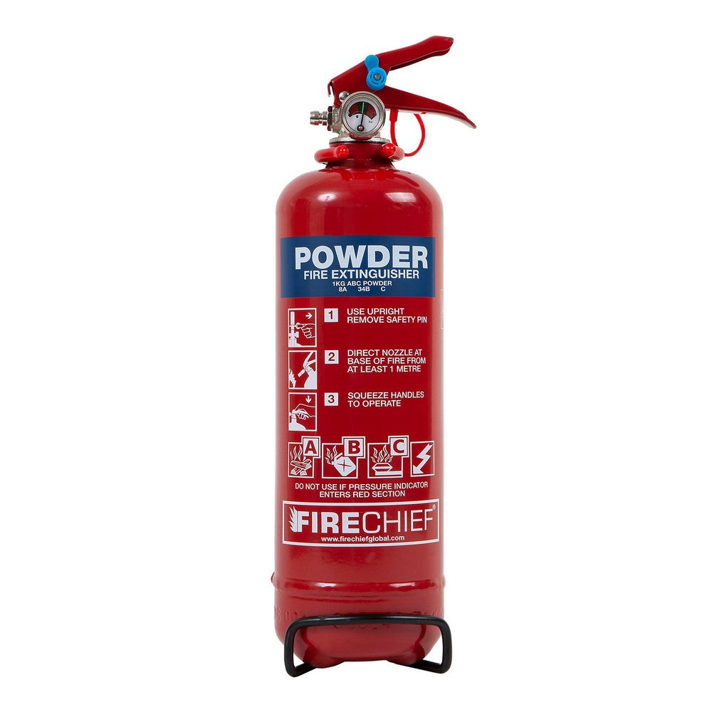 Firechief Dry Powder Fire Extinguisher - Fire Safety Equipment– GHC (UK ...