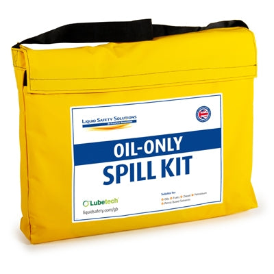 50 Litre Oil Only Absorbent Spill Response Kit - Reusable Vinyl Bag ...