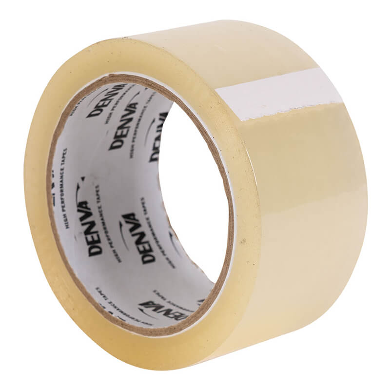 Denva Low Noise Clear Packaging Tape - 50mm x 66m — GHC (UK) LTD T/A ...