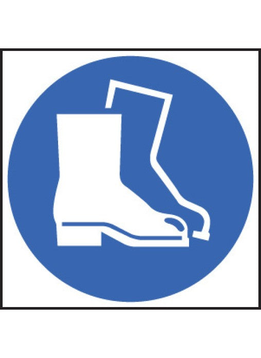 Safety Footwear Protection Safety Sign Symbol — GHC (UK) LTD T/A Safety ...