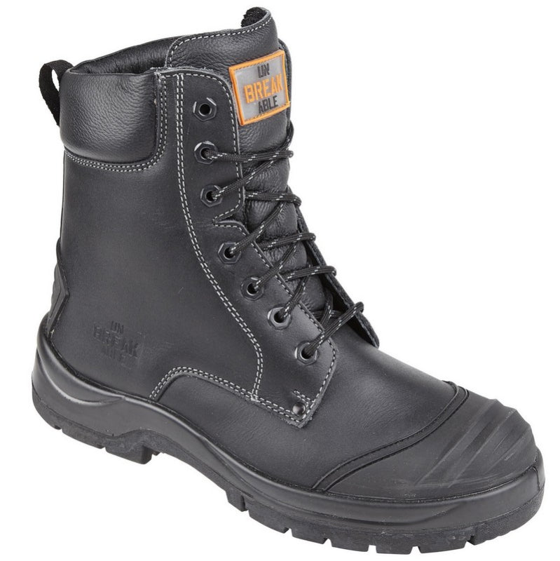 8105 TRENCH-MASTER Waterproof Zip Up Safety Boot - 100% Metal Free ...