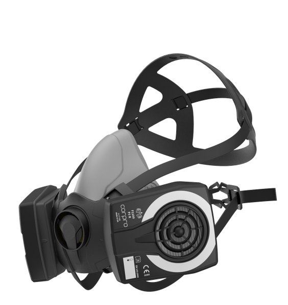 Corpro HM1400 Half Face Mask Respirator - Manufactured in the UK– GHC ...