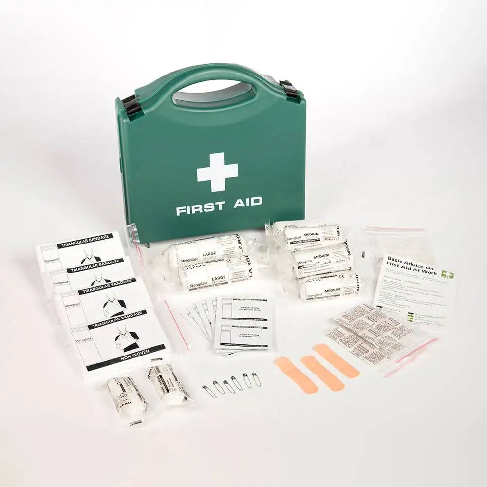 1-10 Person Steroplast HSE First Aid Kit / Refill - Up to 10 People ...